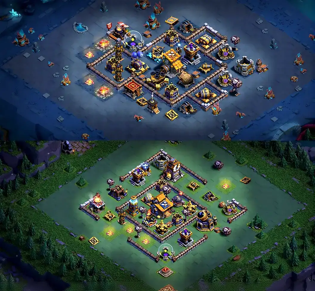 Smart BH10 Coc Layout | Gold Saver | Builder hall 10